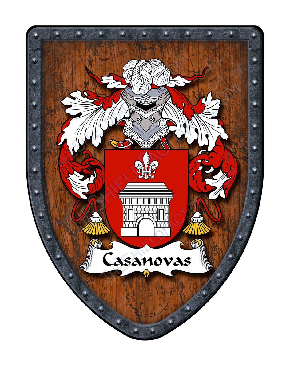 Casanovas Coat of Arms Hispanic Family Crest – My Family Coat Of Arms