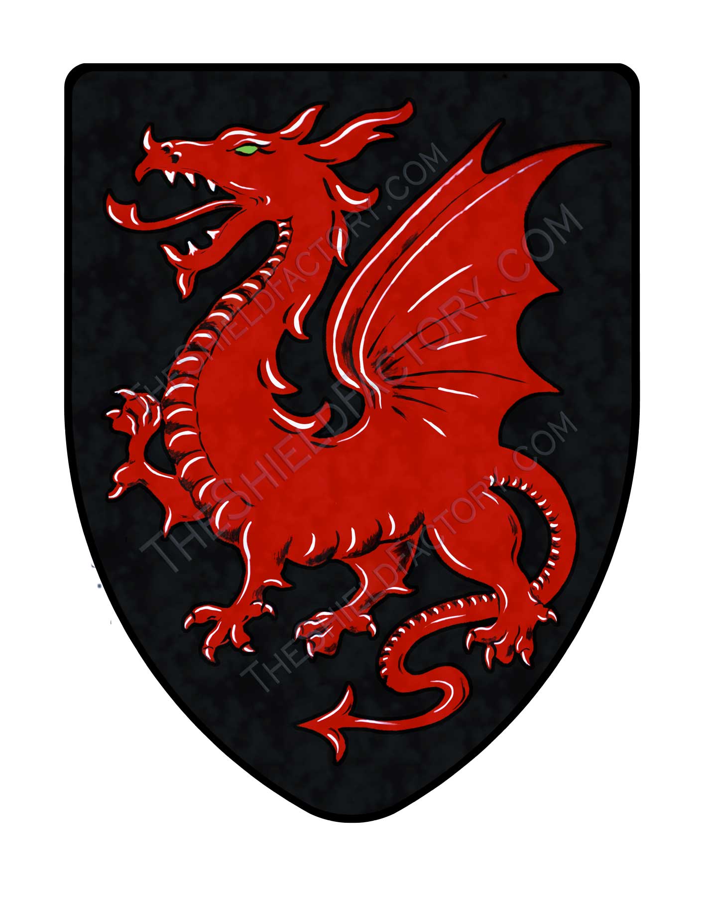 Red Dragon Coat Of Arms