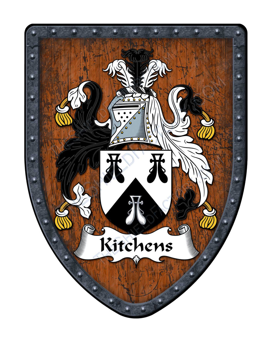 Kitchens Family Coat of Arms Family Crest – My Family Coat Of Arms