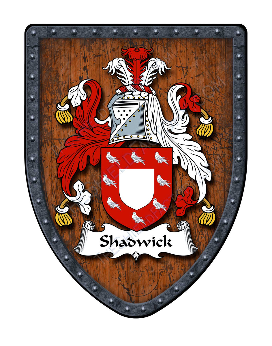 Shadwick Family Coat of Arms Shield – My Family Coat Of Arms