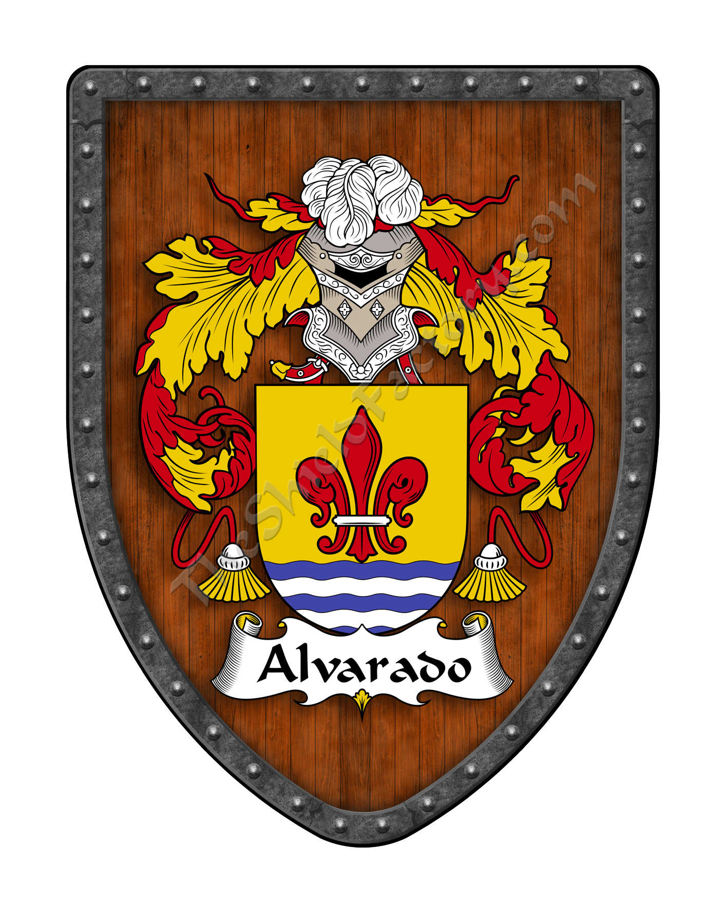 Spanish Crest Tattoo