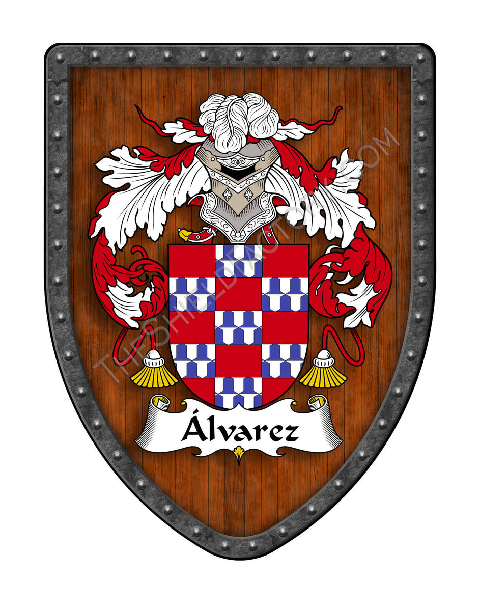 Alvarez Coat of Arms Hispanic Family Crest – My Family Coat Of Arms