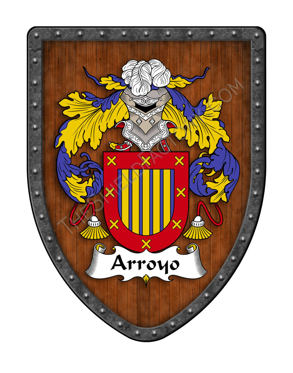 Arroyo Family Coat of Arms Hispanic Family Crest – My Family Coat Of Arms