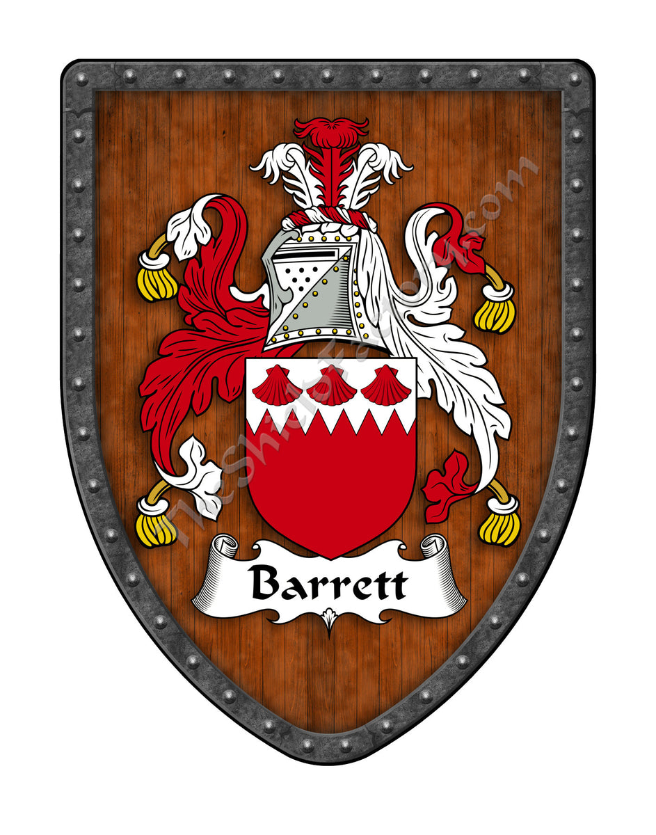 Barrett Coat of Arms Family Crest – My Family Coat Of Arms