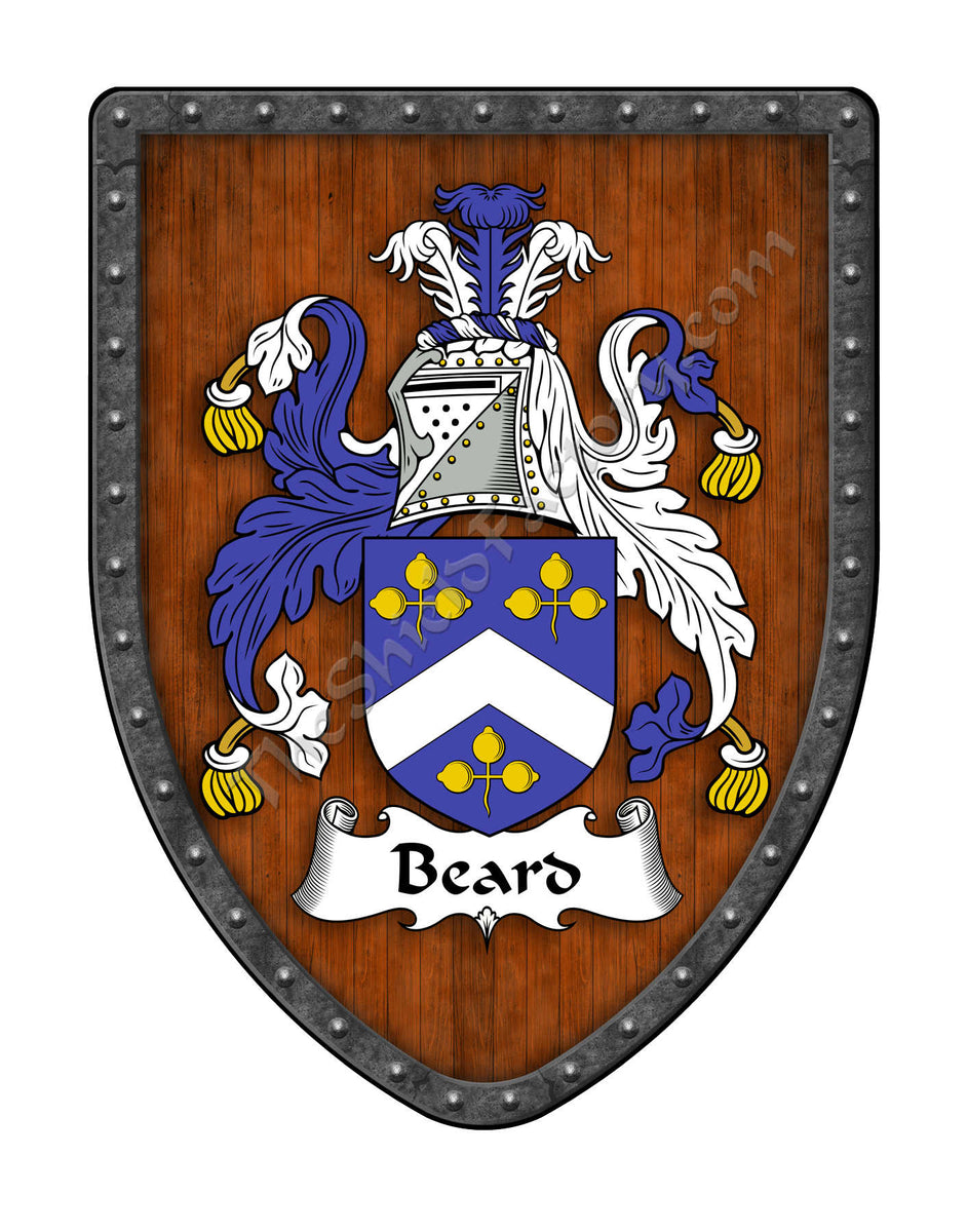 Beard Family Coat of Arms Family Crest – My Family Coat Of Arms