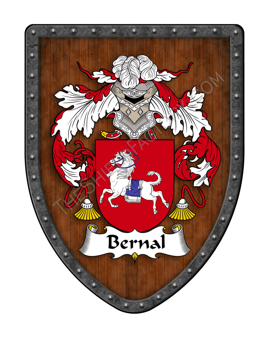 Bernal Coat of Arms Hispanic Family Crest – My Family Coat Of Arms
