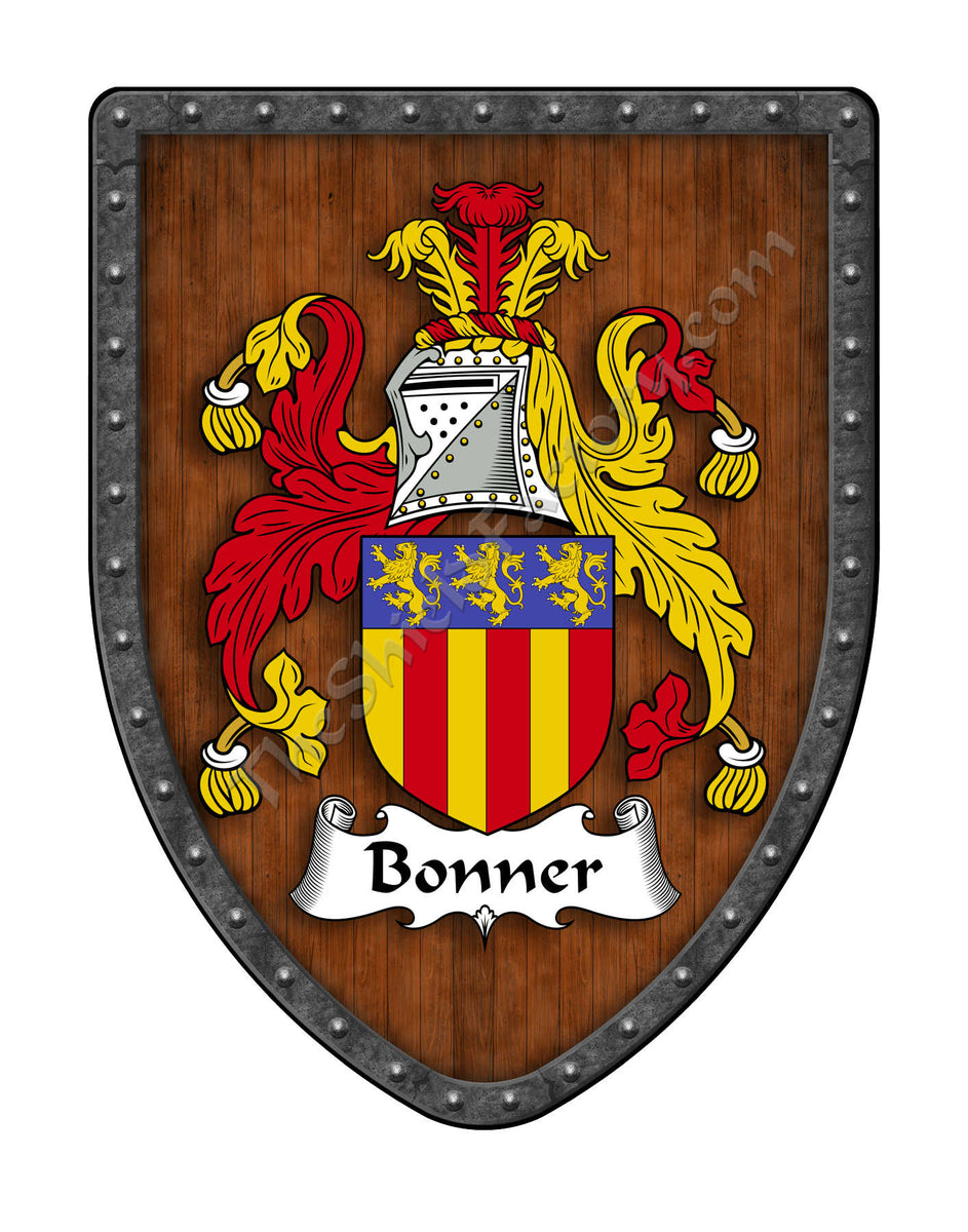 Bonner Coat of Arms Family Crest – My Family Coat Of Arms