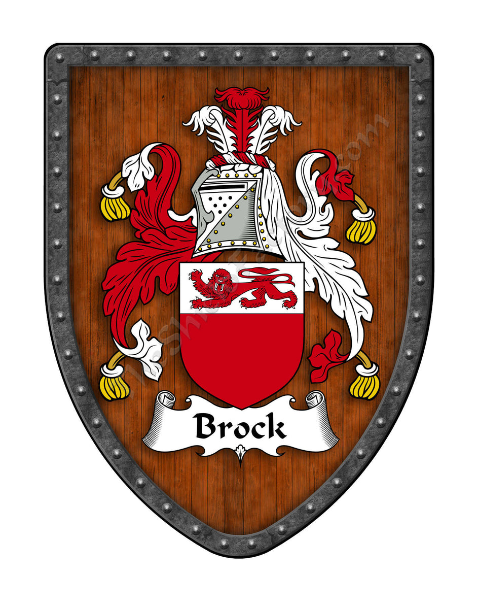Brock Coat of Arms Family Crest – My Family Coat Of Arms