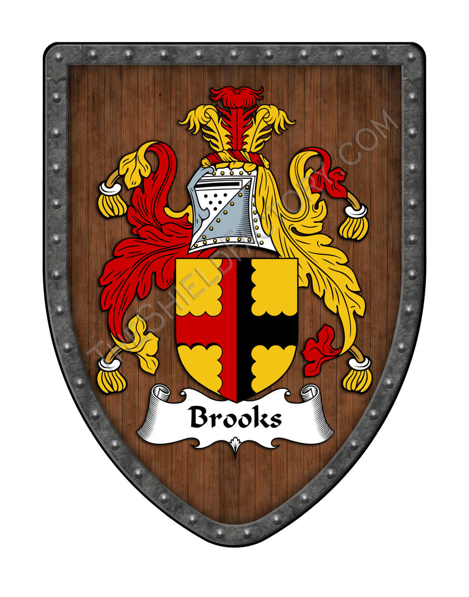 Brooks-I Coat of Arms Family Crest – My Family Coat Of Arms