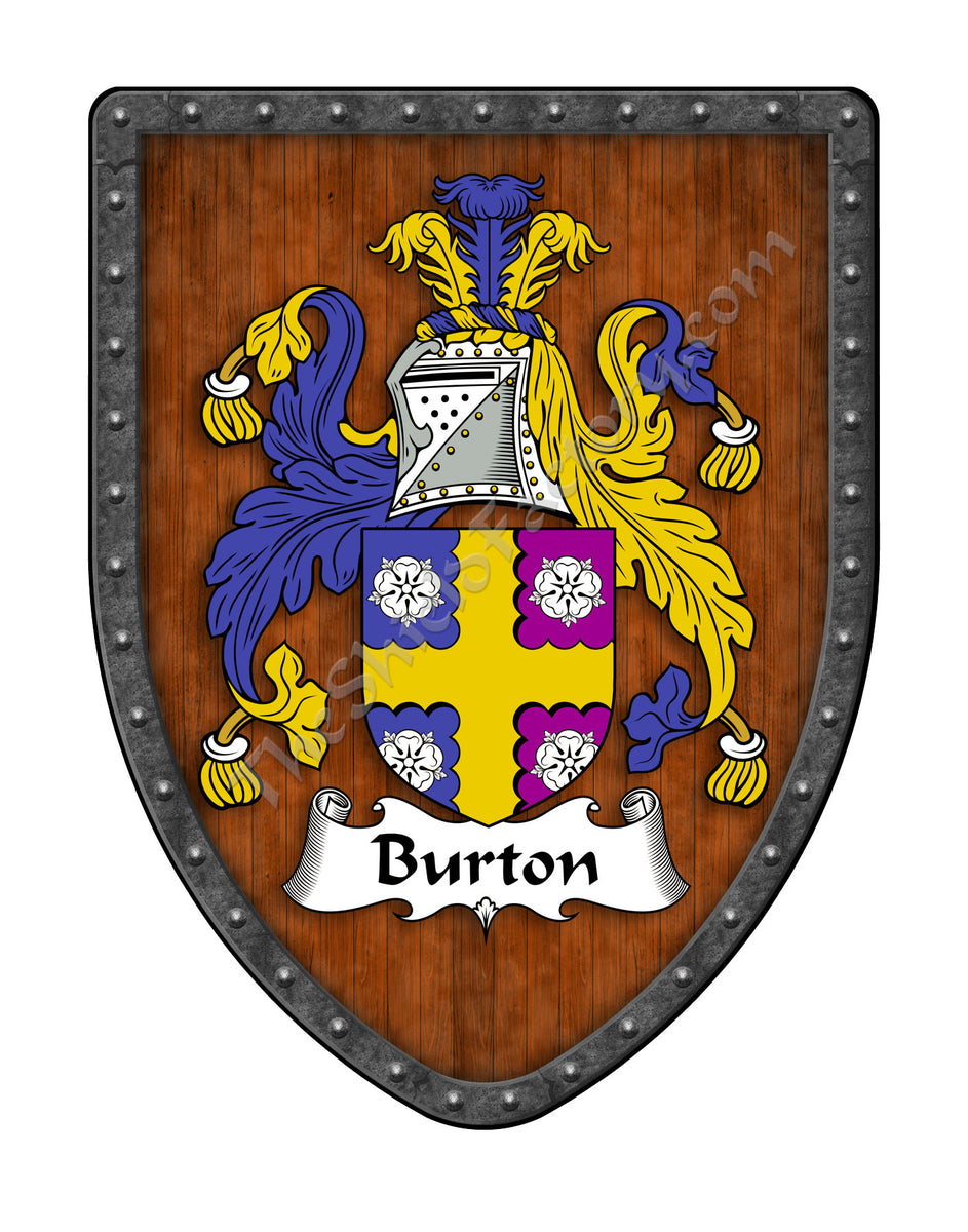 Burton Coat of Arms Family Crest – My Family Coat Of Arms