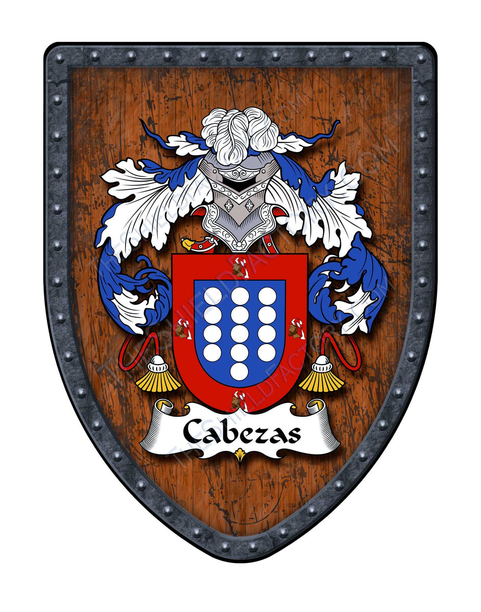 Cabezas Coat of Arms Hispanic Family Crest – My Family Coat Of Arms