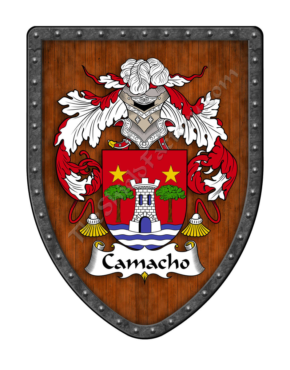 Camacho Coat of Arms Family Crest – My Family Coat Of Arms