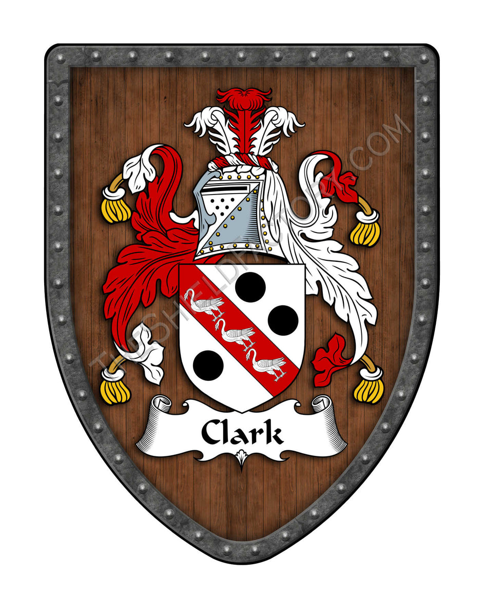 Clark Coat of Arms Shield Family Crest – My Family Coat Of Arms
