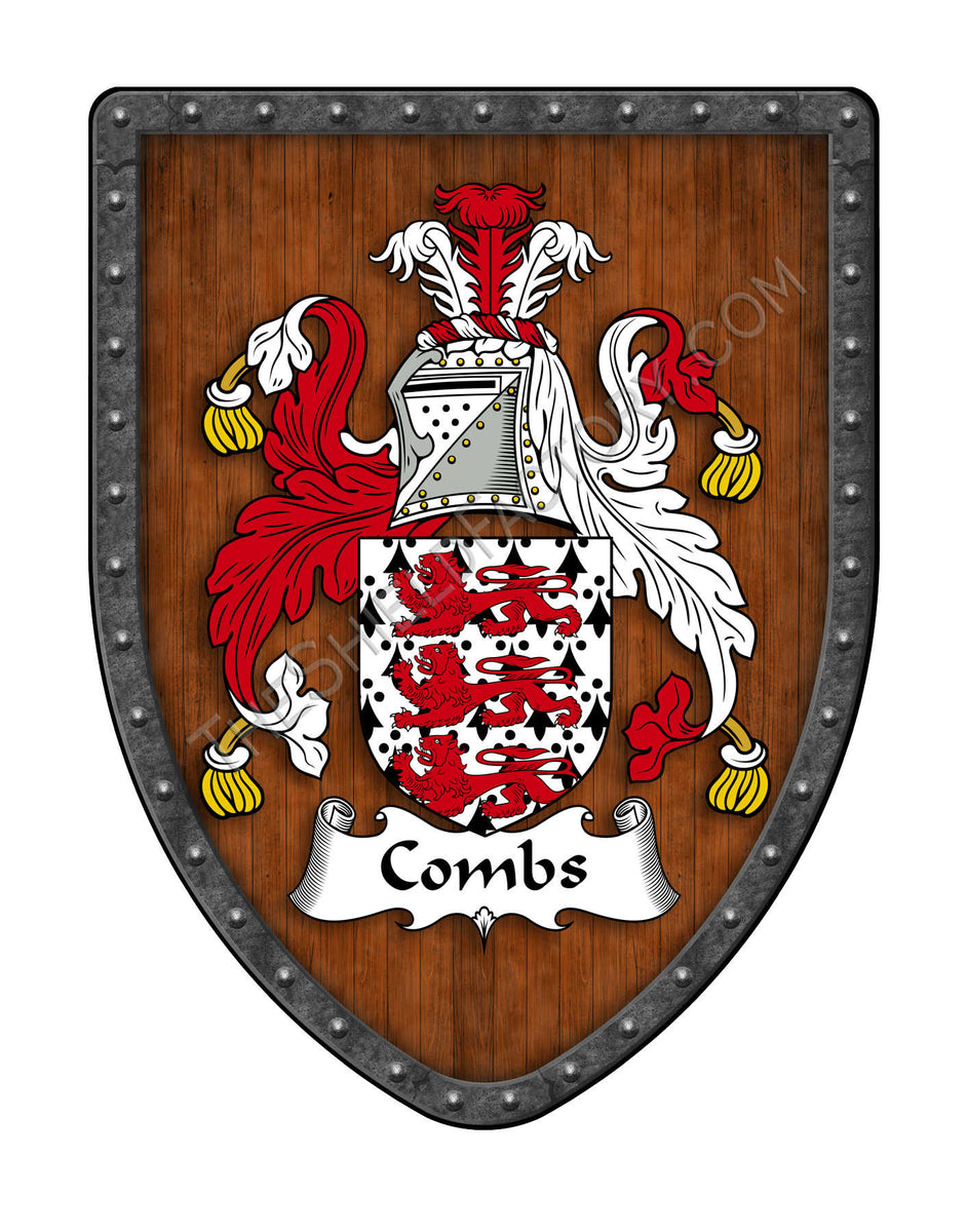 Combs Coat of Arms Shield Family Crest – My Family Coat Of Arms