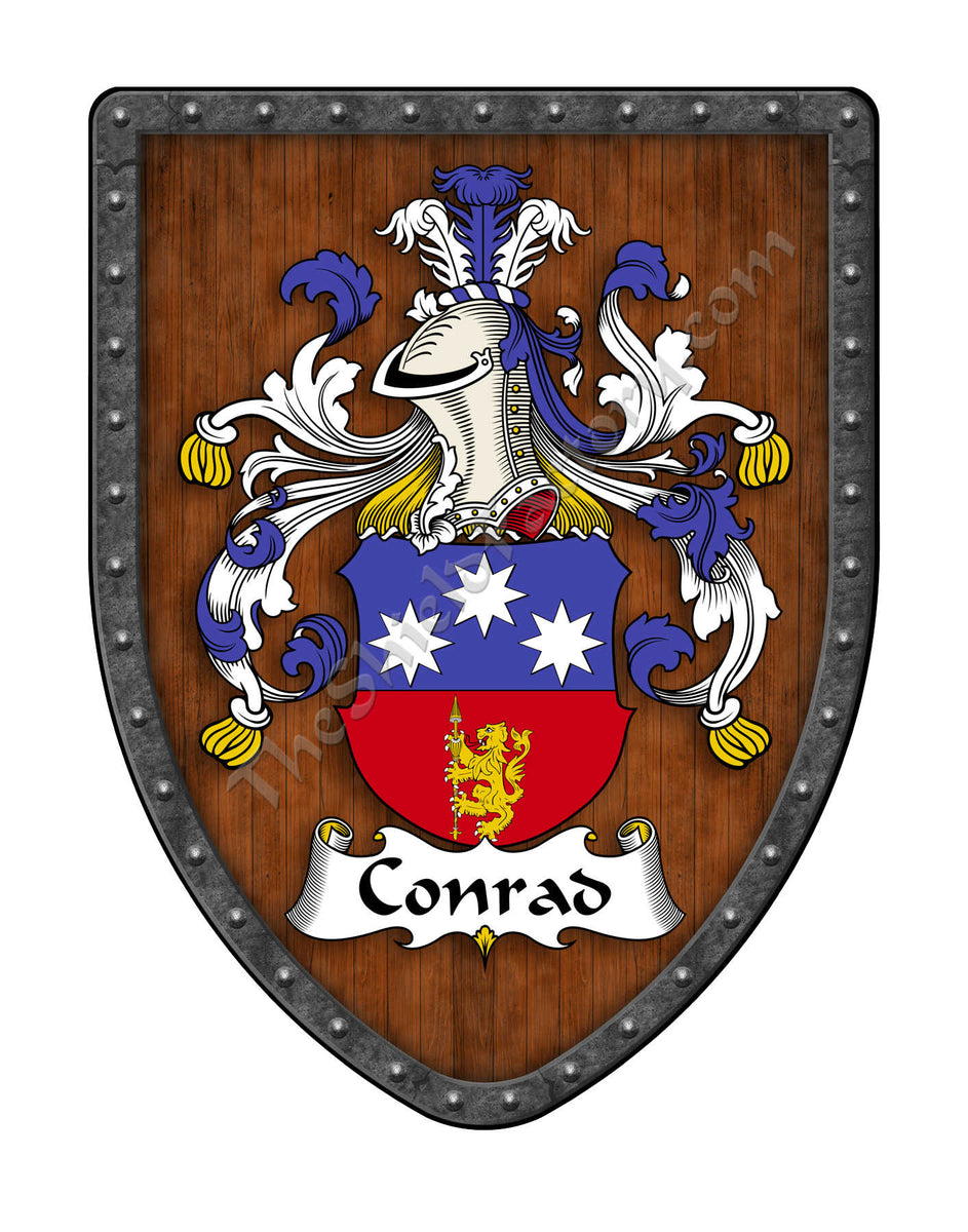 Conrad Coat of Arms Shield Family Crest – My Family Coat Of Arms
