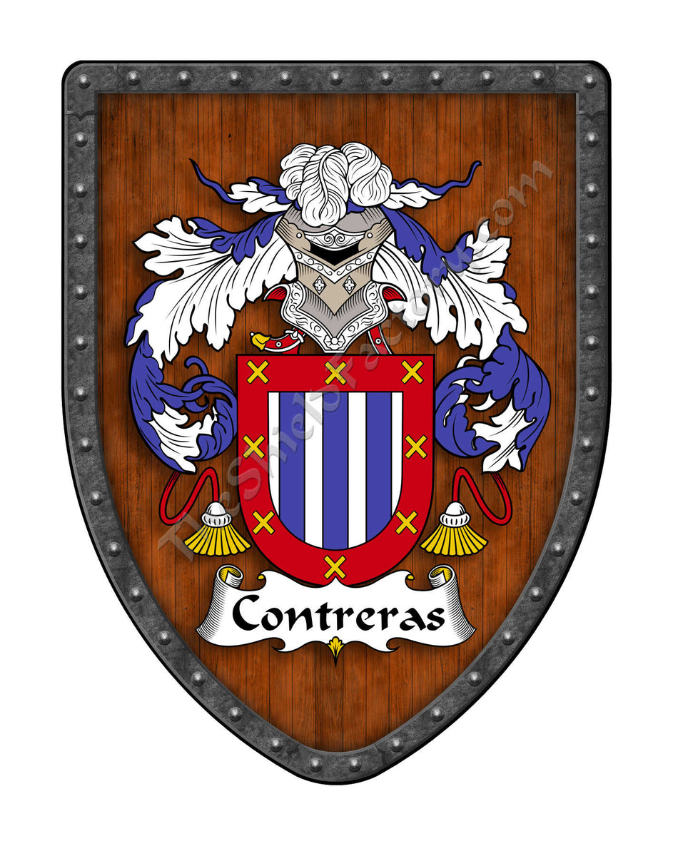 Contreras Coat of Arms Shield Family Crest – My Family Coat Of Arms