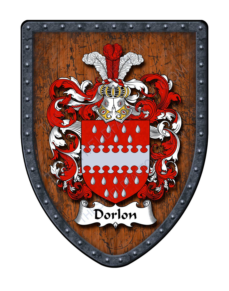 Dorlon Coat of Arms Family Crest – My Family Coat Of Arms