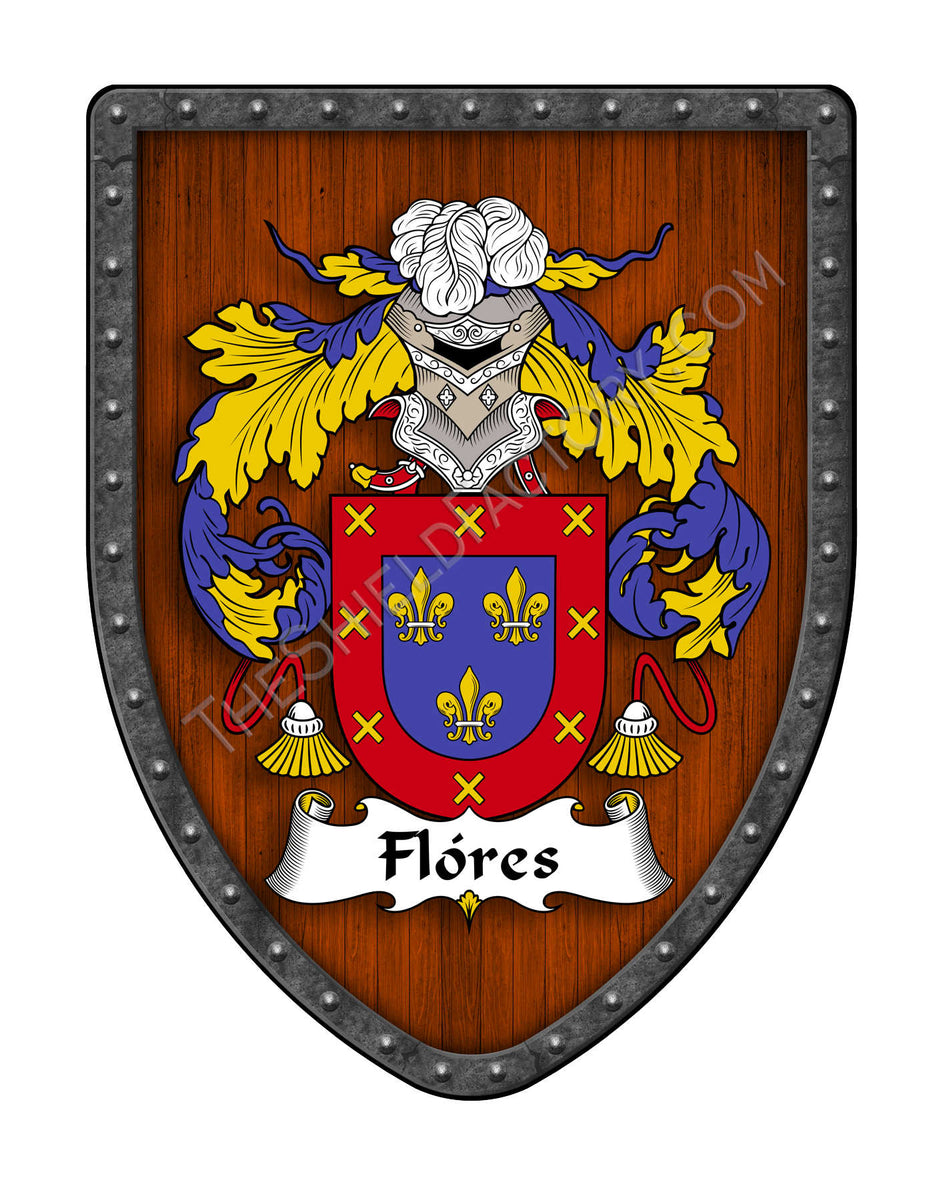 Flóres Custom Family Coat of Arms – My Family Coat Of Arms