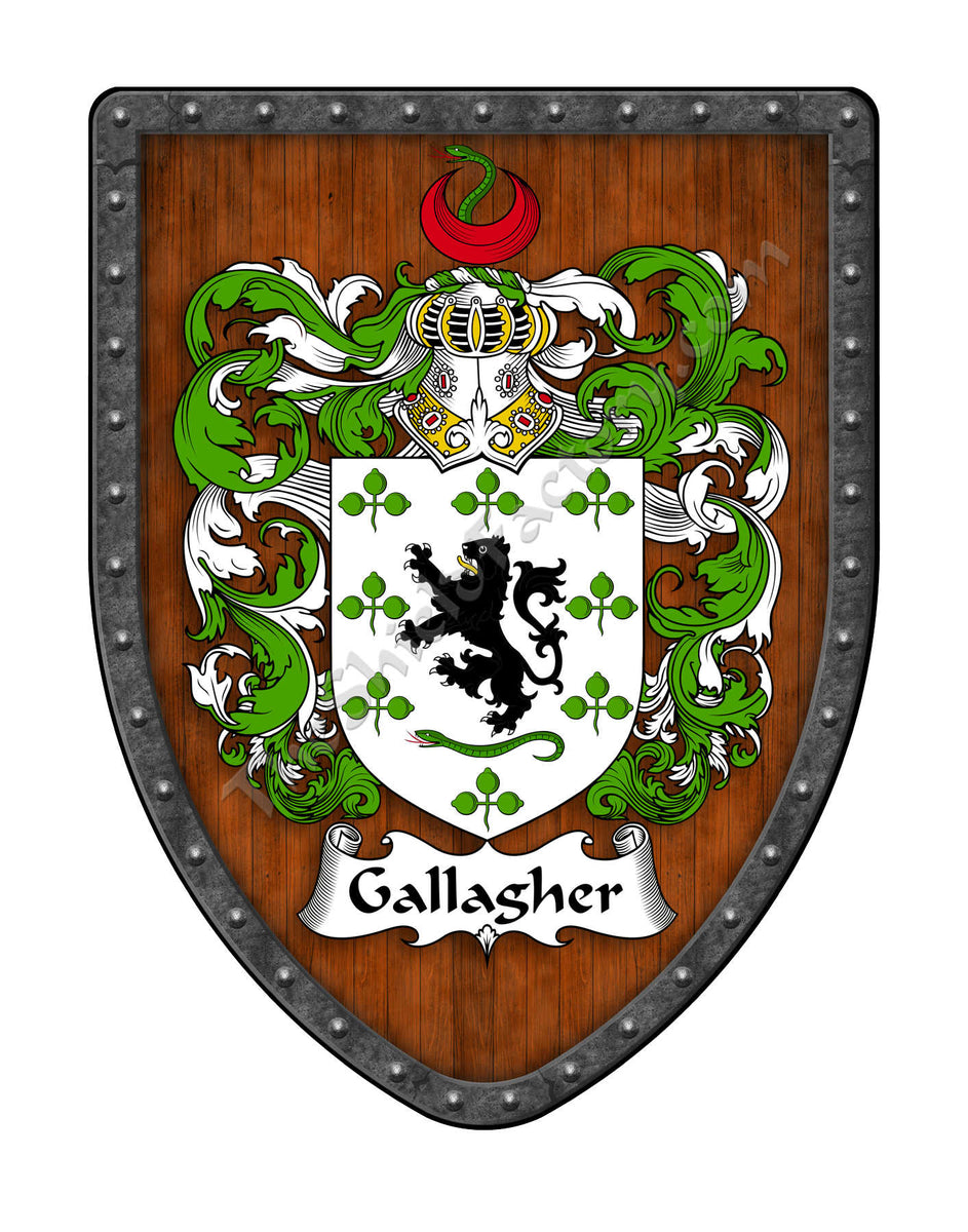 Gallagher Coat of Arms Shield – My Family Coat Of Arms