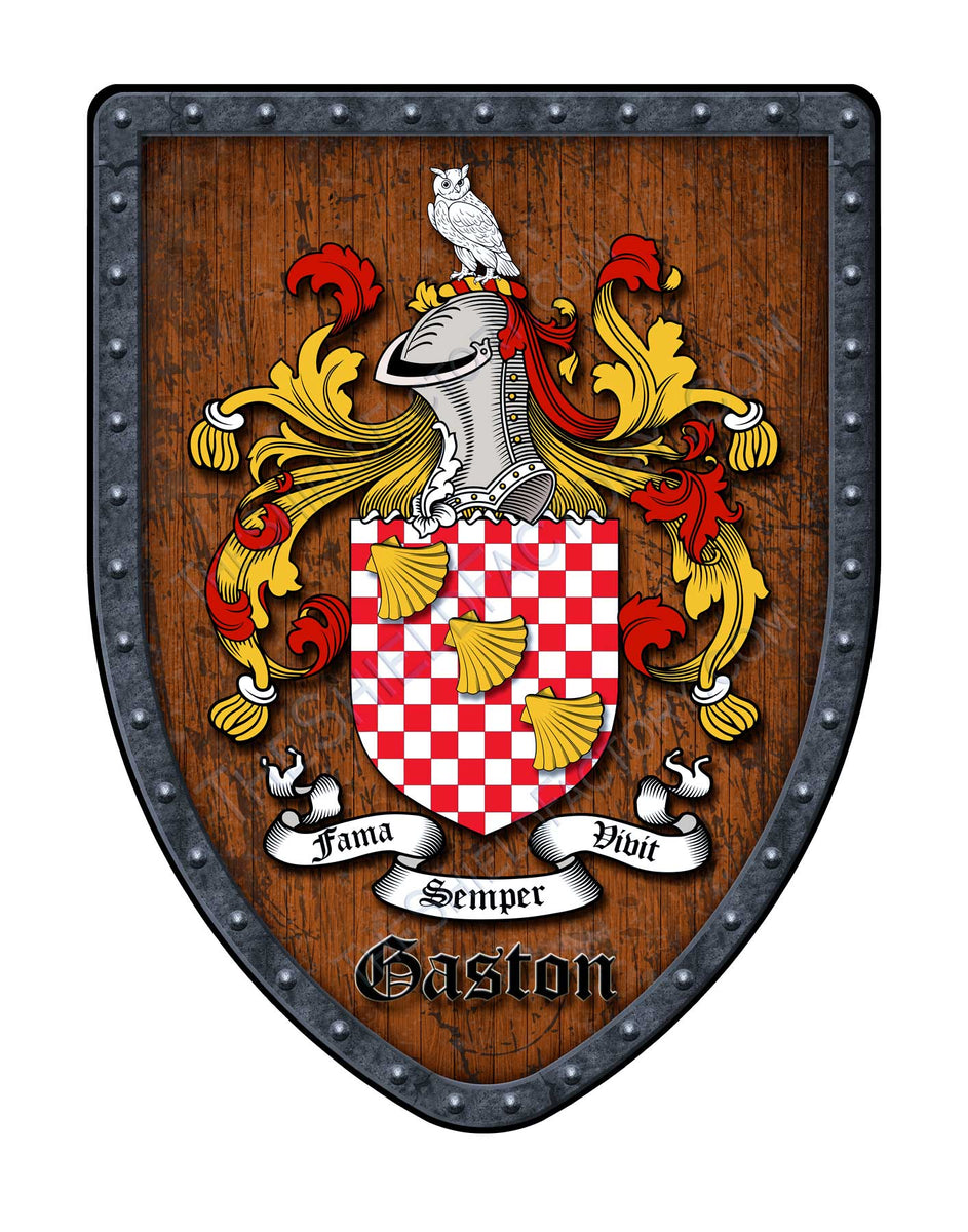 Gaston Coat of Arms Family Crest – My Family Coat Of Arms
