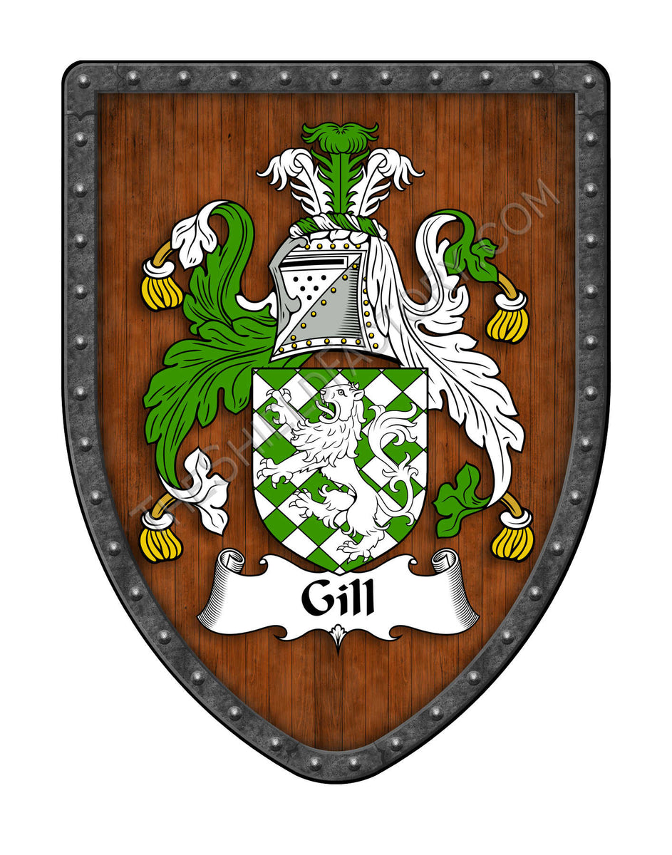 Gill Coat of Arms Shield – My Family Coat Of Arms