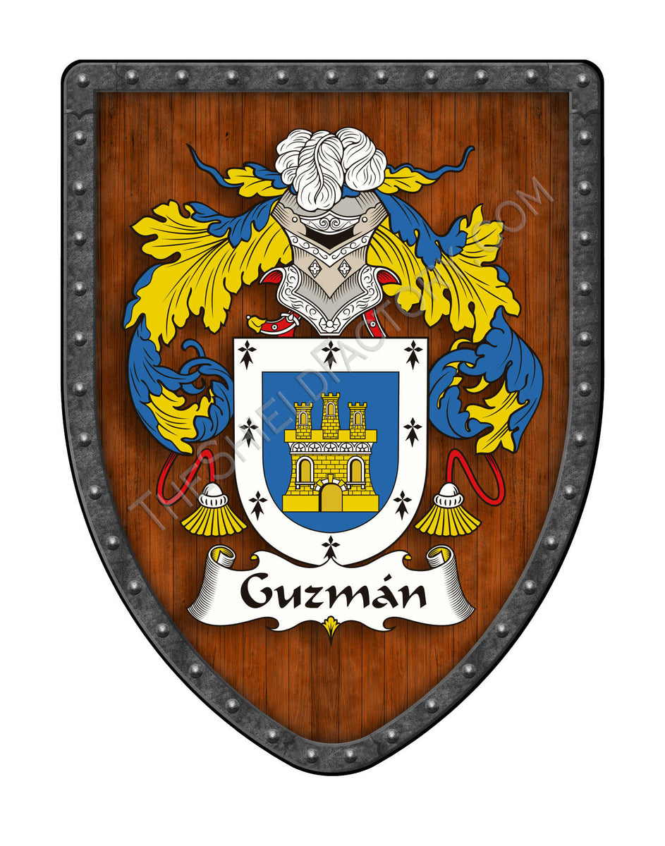 Guzman Family Crest Coat of Arms – My Family Coat Of Arms