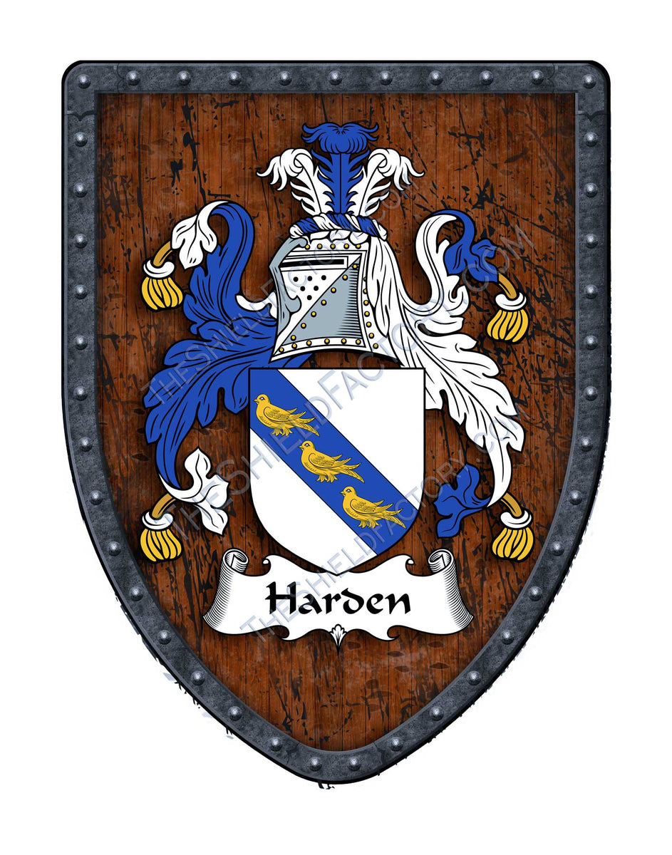 Harden Family Crest Coat of Arms – My Family Coat Of Arms