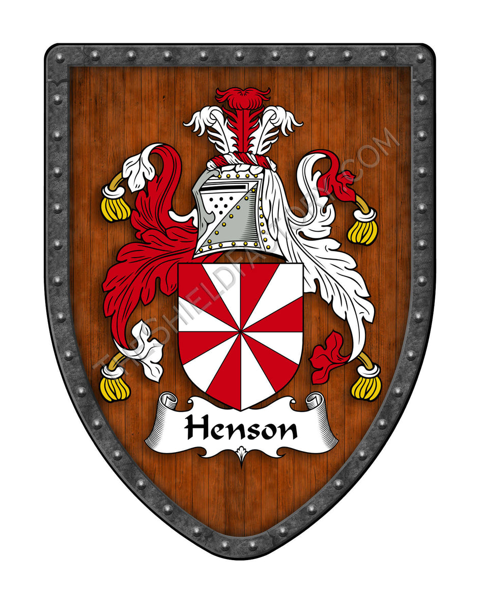 Henson Family Crest Coat of Arms – My Family Coat Of Arms