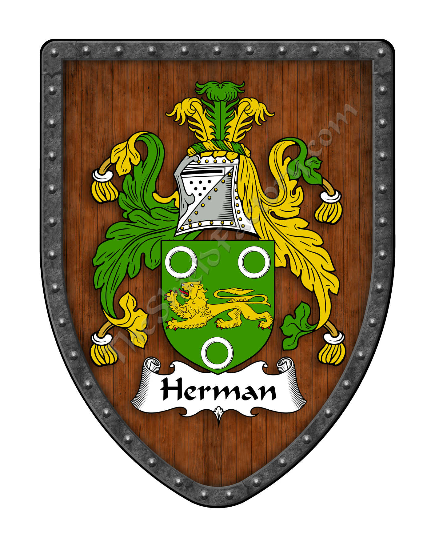 English Family Coat Of Arms