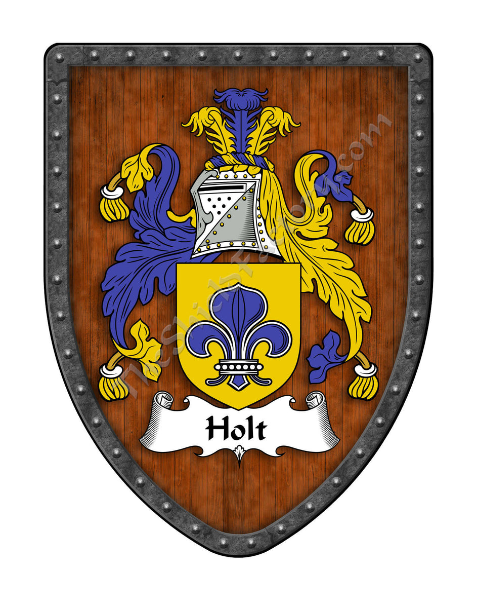 Holt II Family Coat of Arms Shield – My Family Coat Of Arms