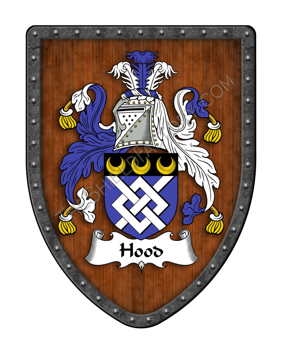 Hood Family Coat of Arms Shield – My Family Coat Of Arms
