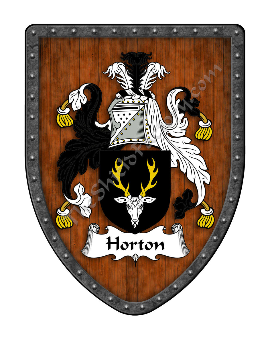 Horton Family Coat of Arms Shield – My Family Coat Of Arms