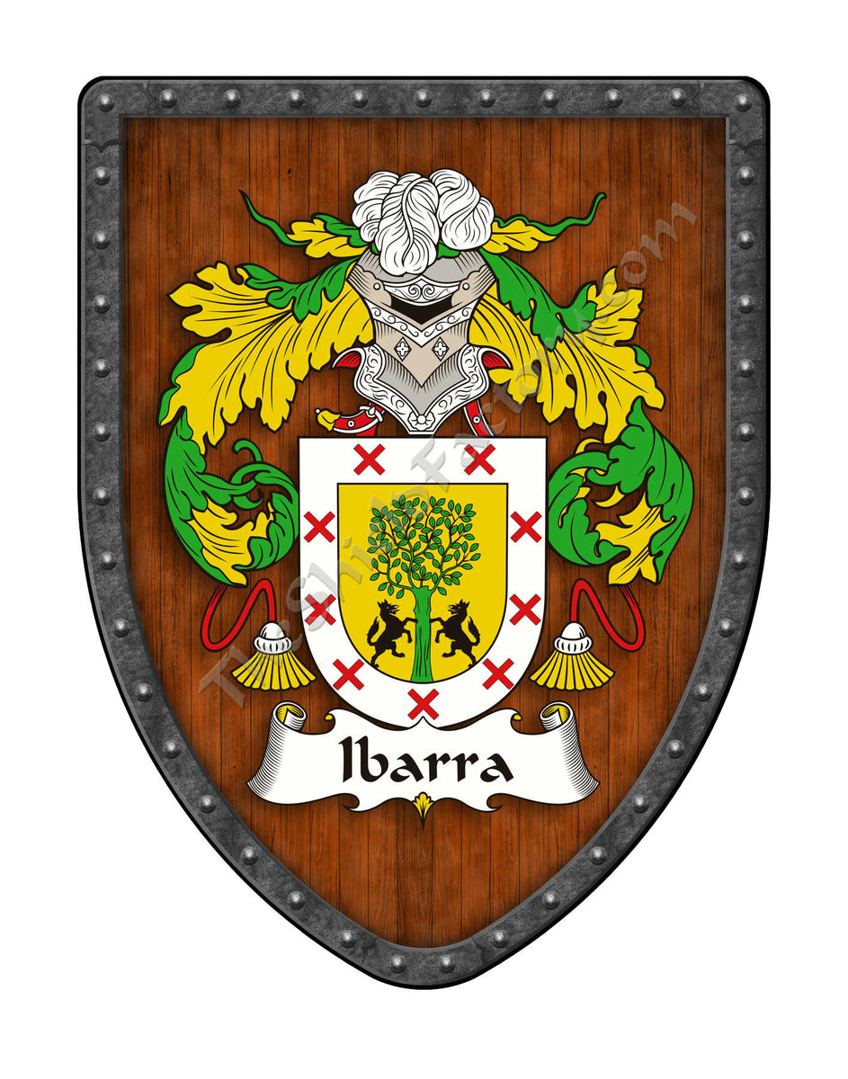 Ibarra Coat of Arms Shield – My Family Coat Of Arms