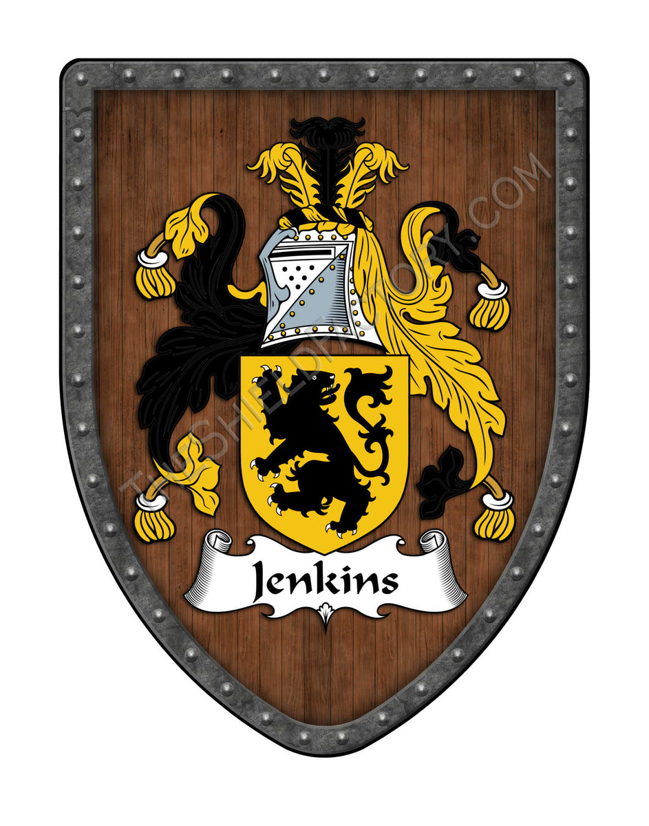 Jenkins Coat of Arms Family Crest – My Family Coat Of Arms