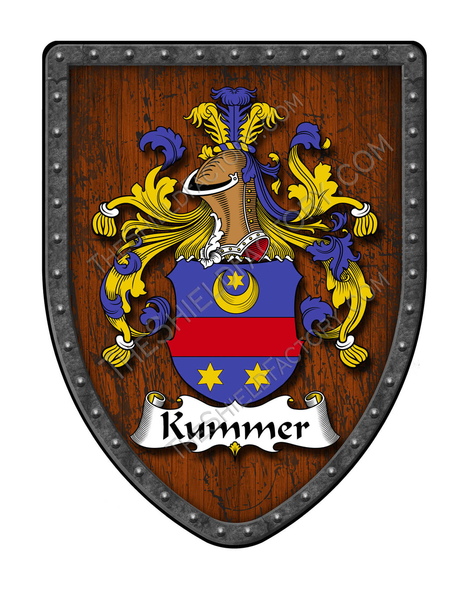 Kummer Family Coat of Arms Shield – My Family Coat Of Arms
