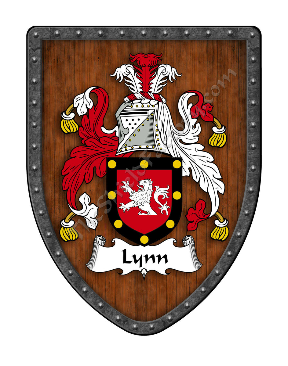 Lynn Coat of Arms Family Crest Shield – My Family Coat Of Arms