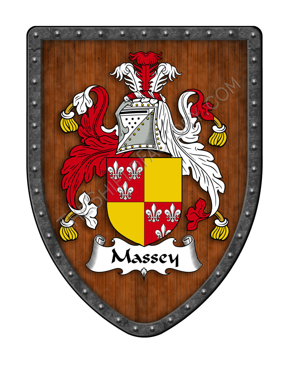 Massey Coat of Arms Family Crest Shield – My Family Coat Of Arms