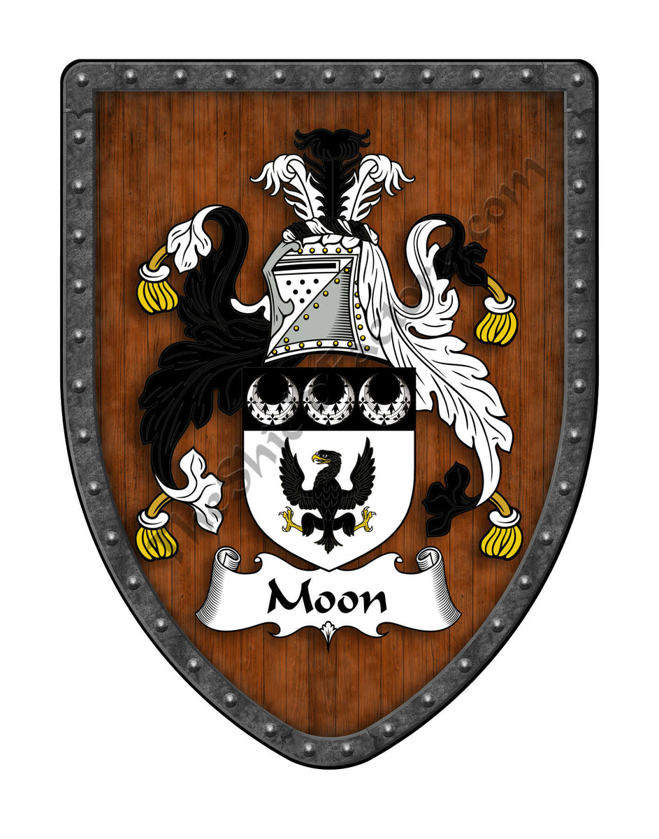 Moon Coat of Arms Shield – My Family Coat Of Arms
