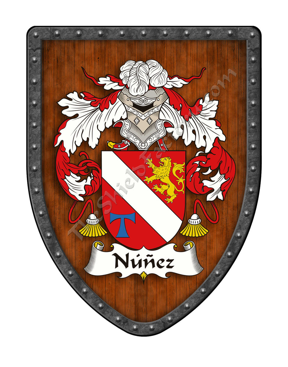 Núñez Coat of Arms Shield – My Family Coat Of Arms