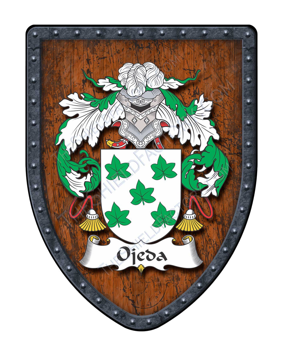 Ojeda Coat of Arms Hispanic Family Crest – My Family Coat Of Arms