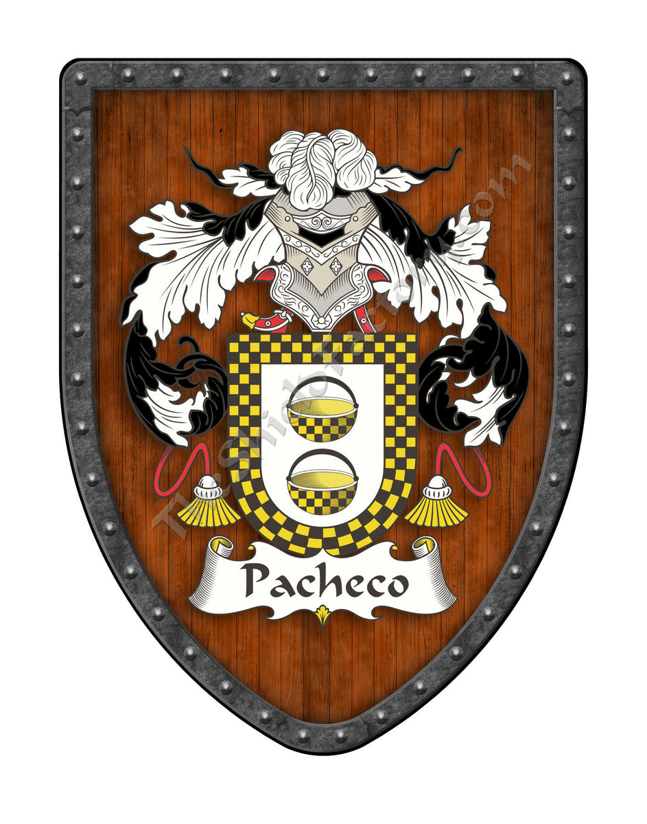Pacheco Coat of Arms Shield – My Family Coat Of Arms