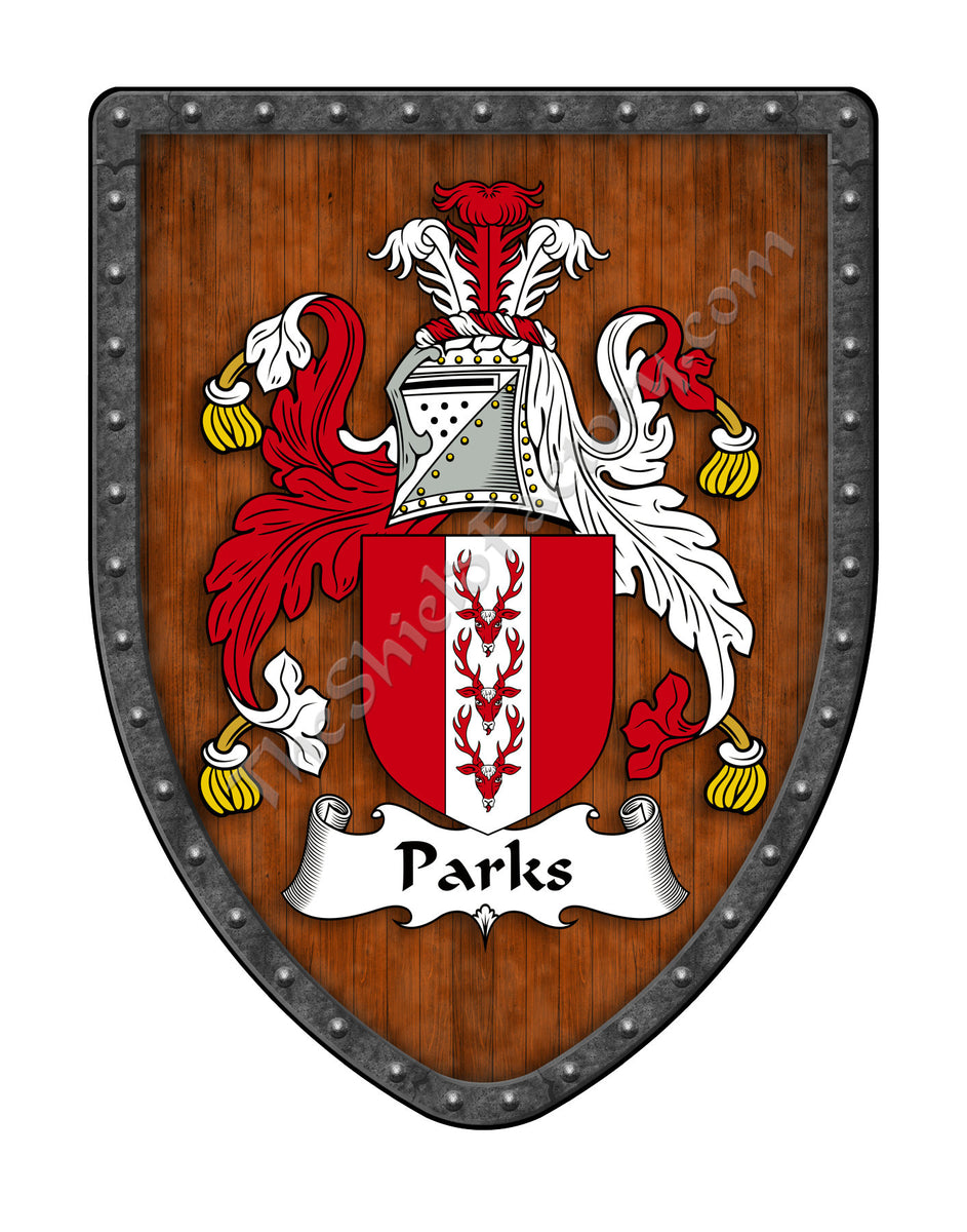 Parks Coat of Arms Shield – My Family Coat Of Arms