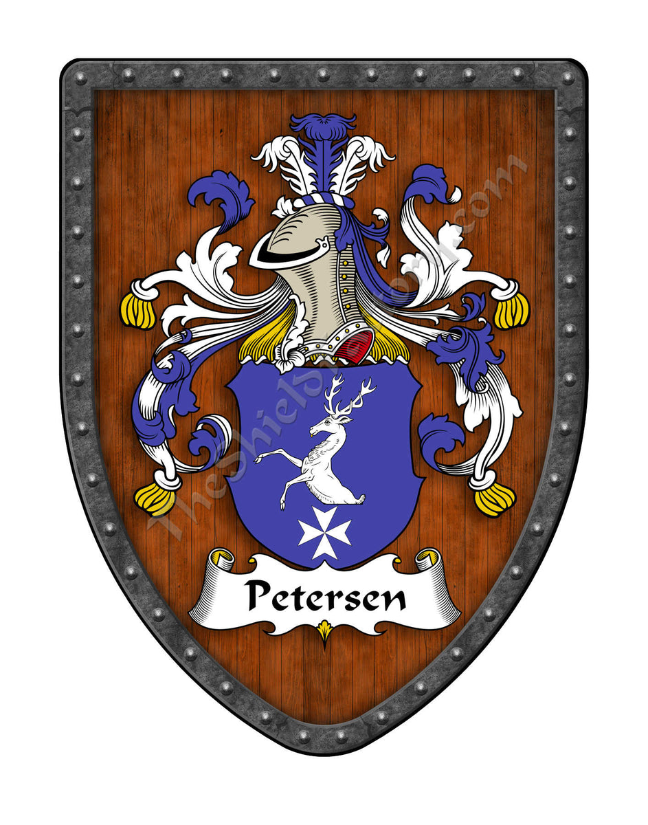 Peterson Coat of Arms Shield – My Family Coat Of Arms