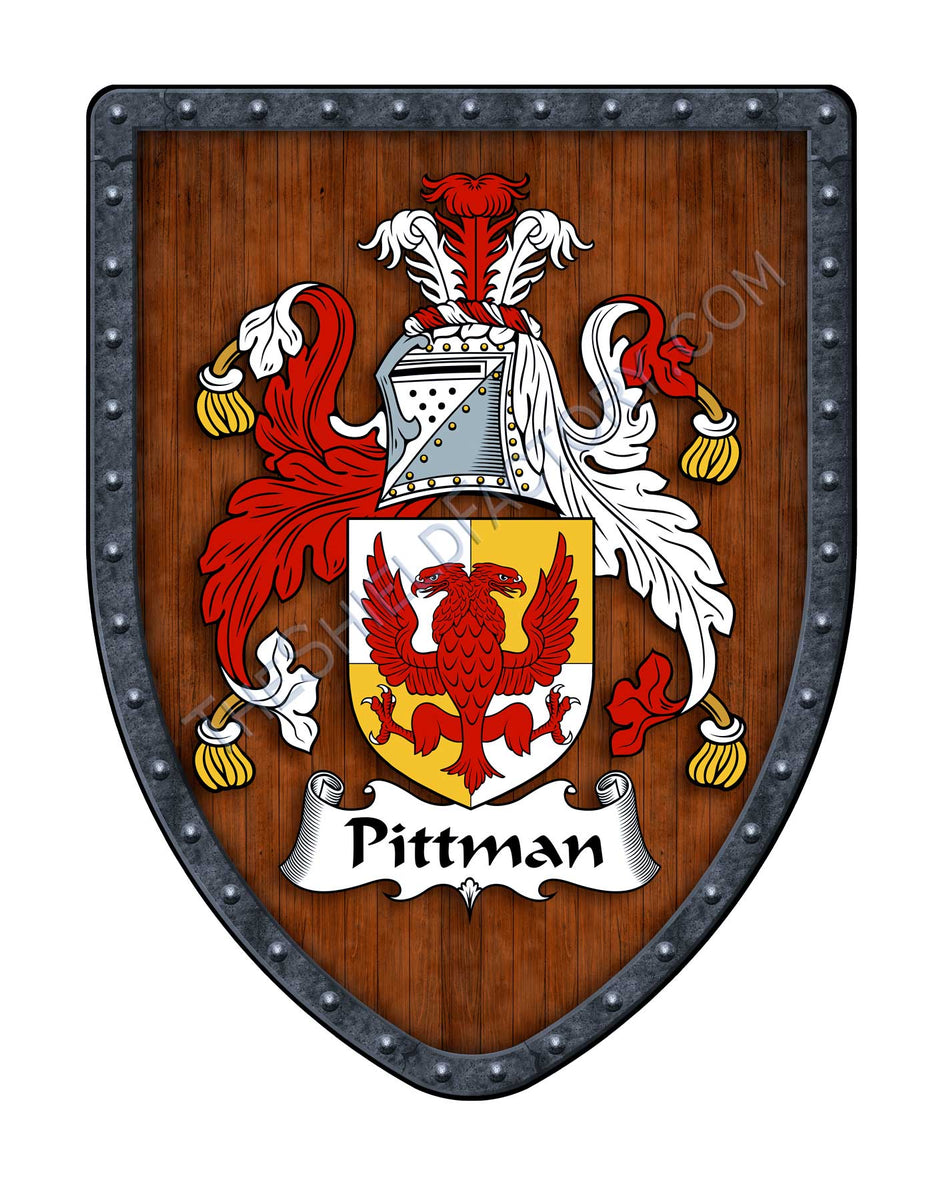 Pittman Coat of Arms Shield – My Family Coat Of Arms