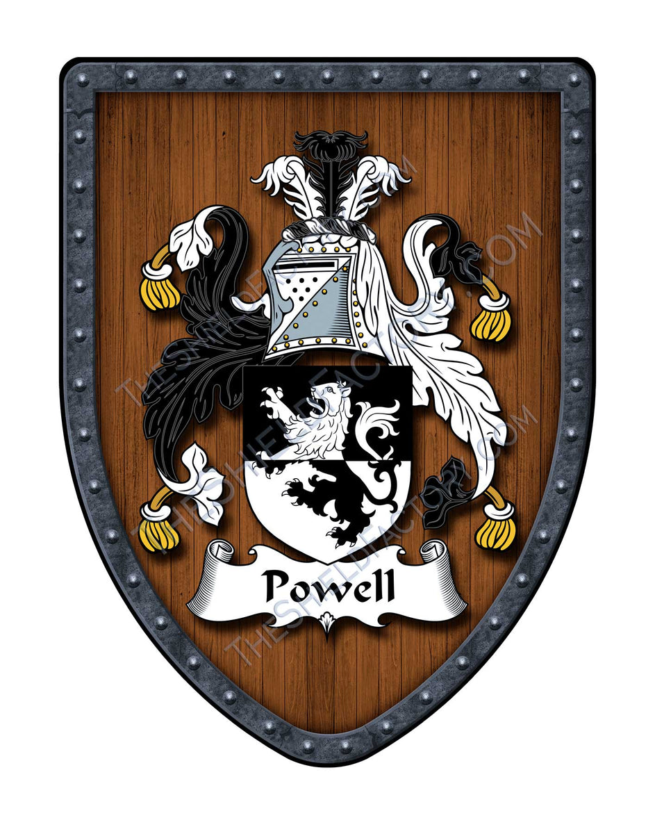 Powell Wales Family Crest Coat of Arms – My Family Coat Of Arms
