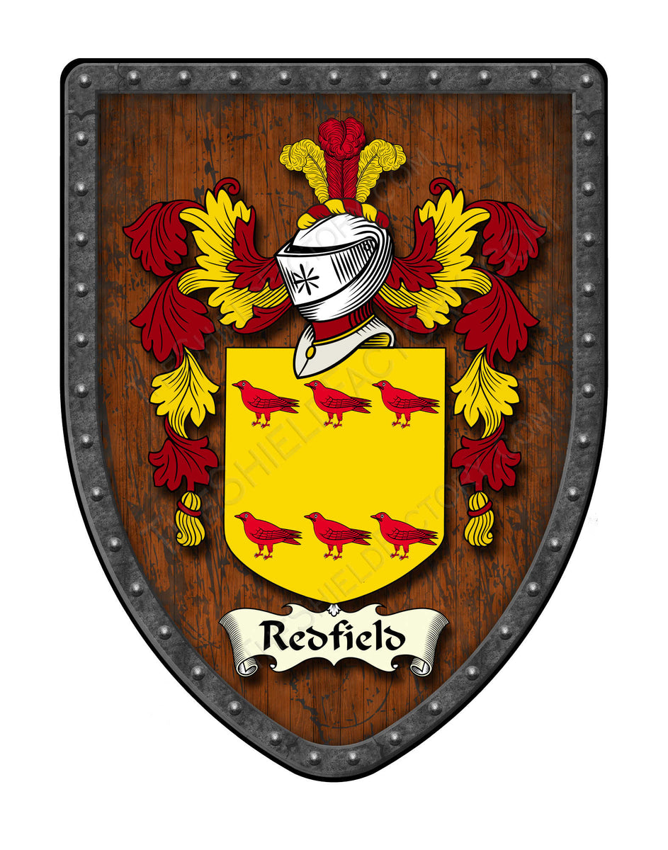 Redfield Family Crest Coat of Arms – My Family Coat Of Arms