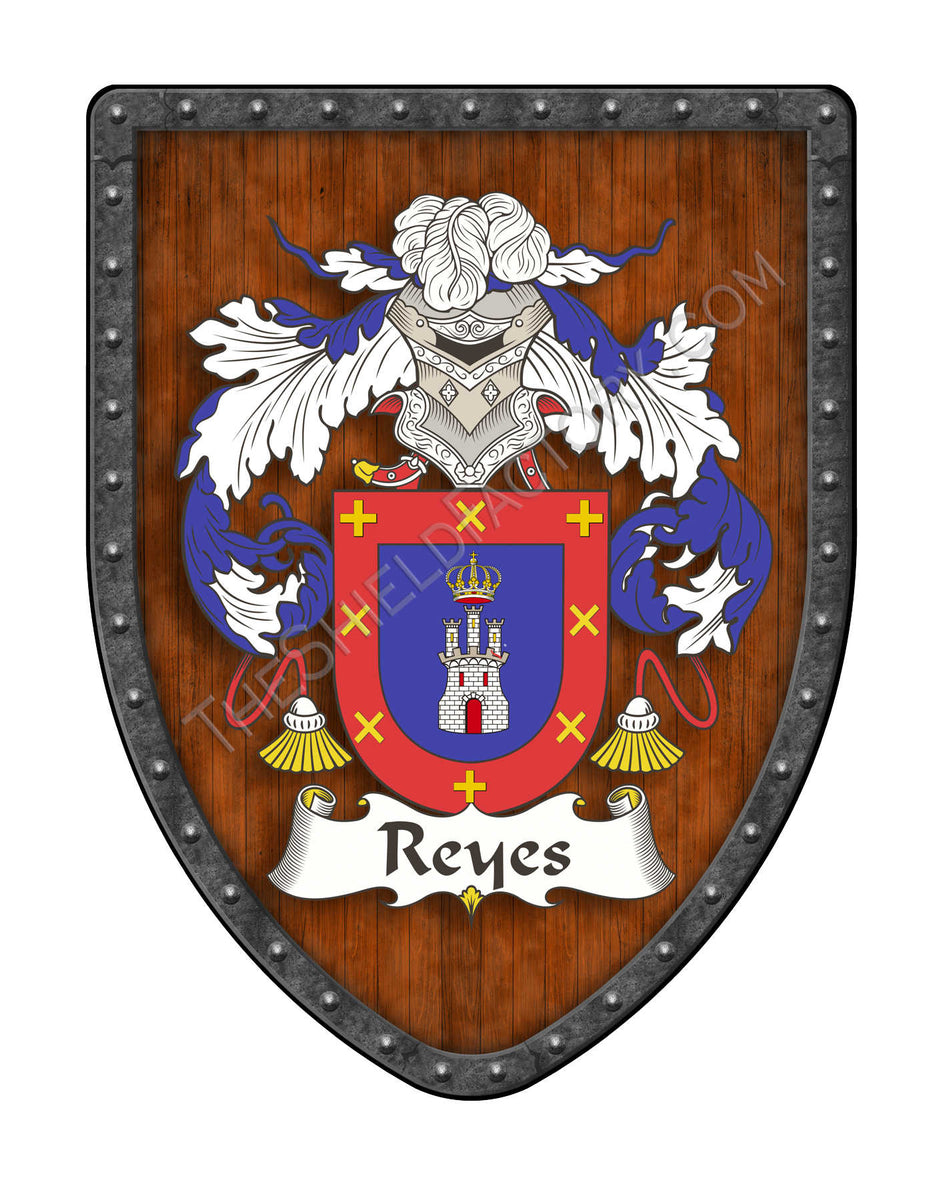Reyes Family Coat of Arms Shield – My Family Coat Of Arms