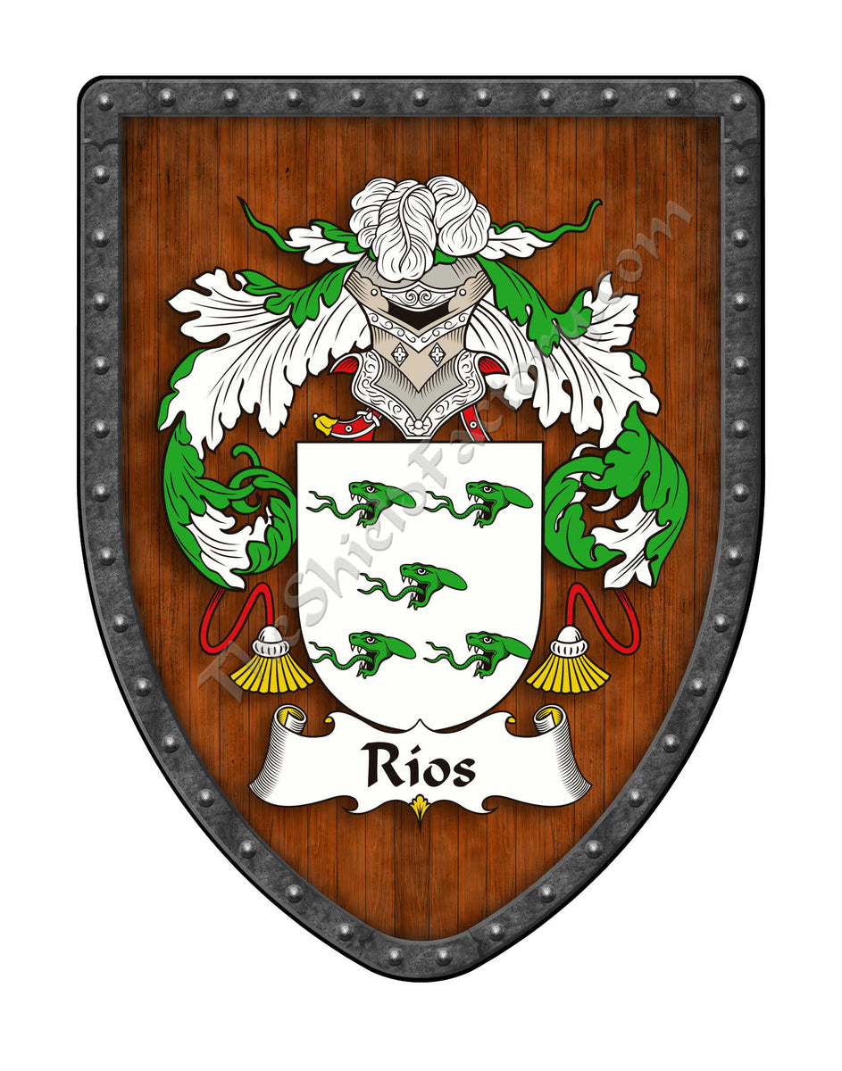 Rios Family Coat of Arms Shield – My Family Coat Of Arms