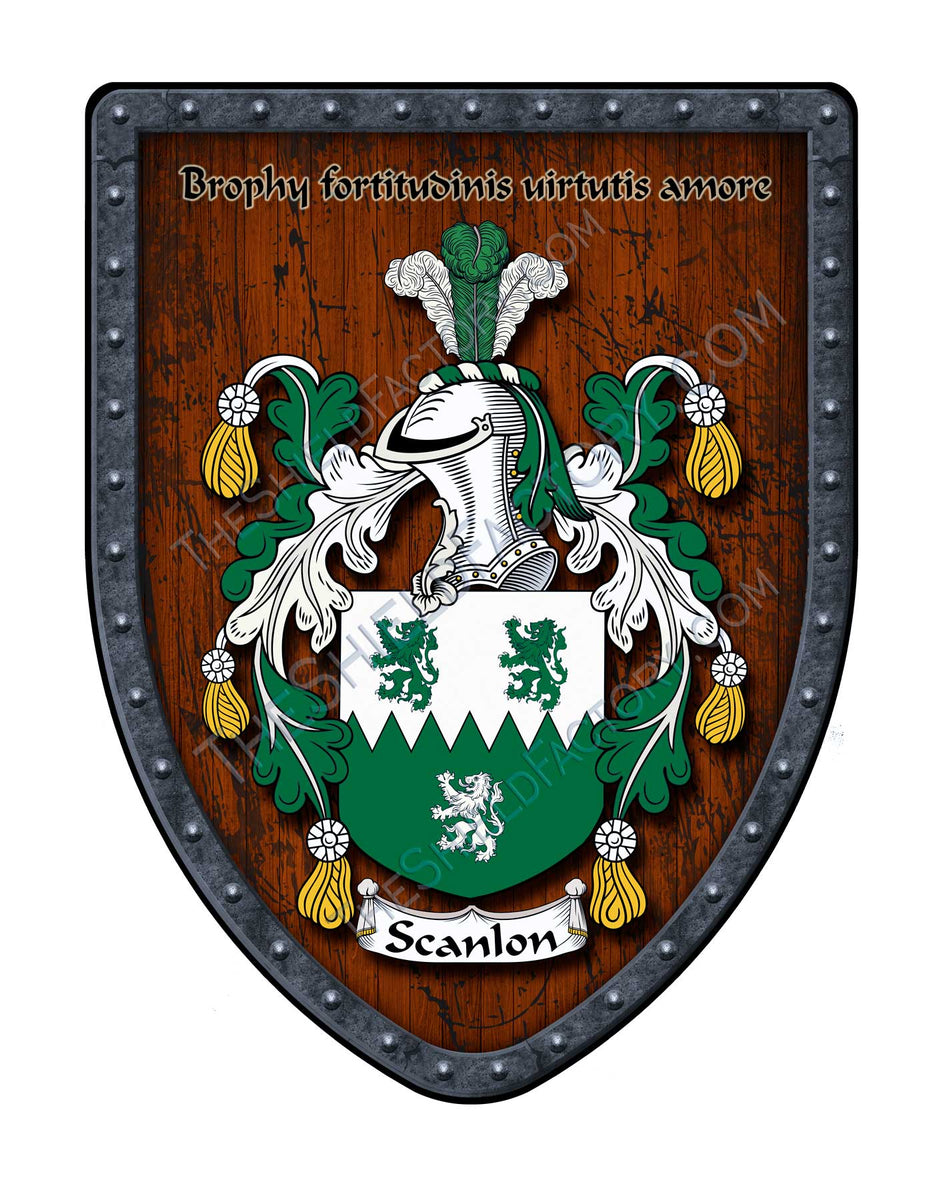 Scanlon Family Crest Coat of Arms – My Family Coat Of Arms