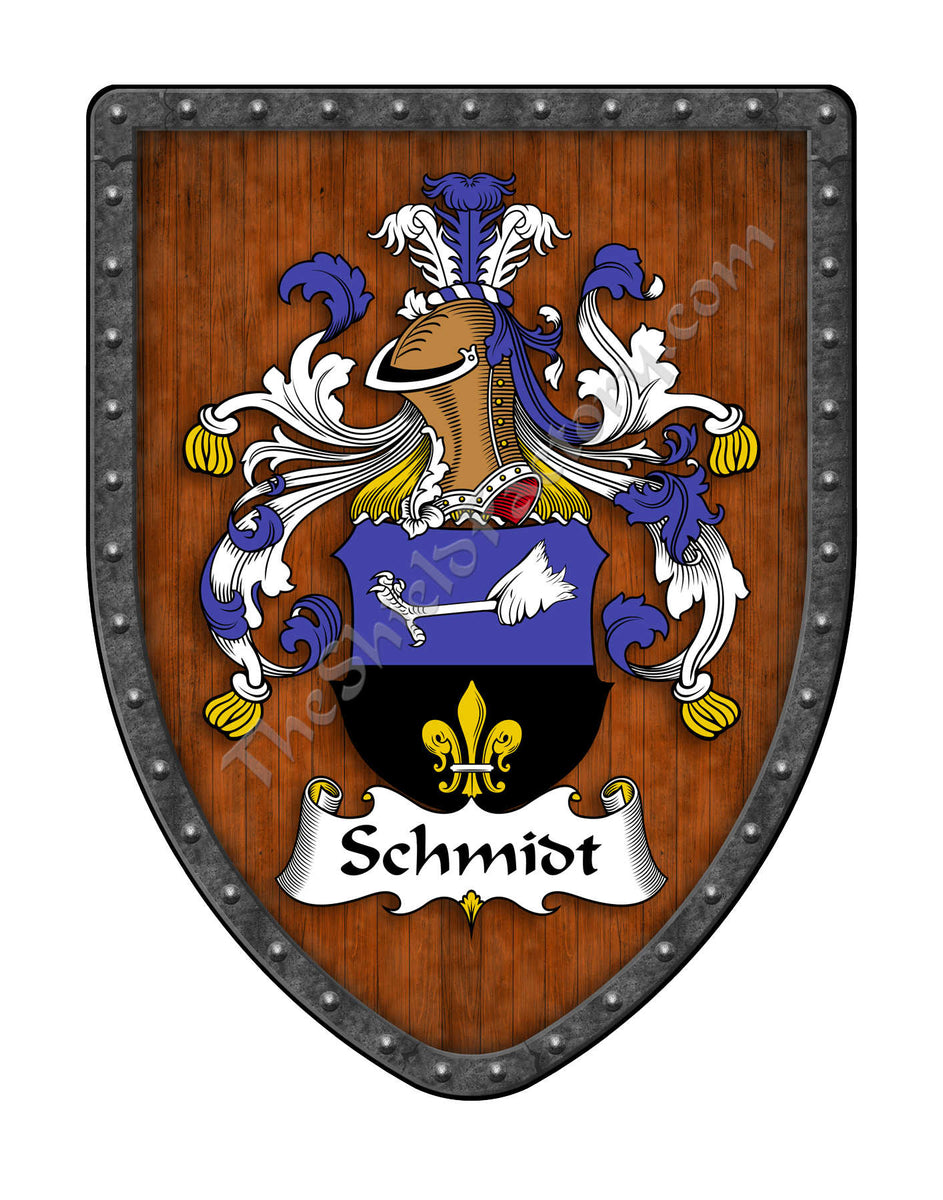 Schmidt Coat of Arms Family Crest – My Family Coat Of Arms